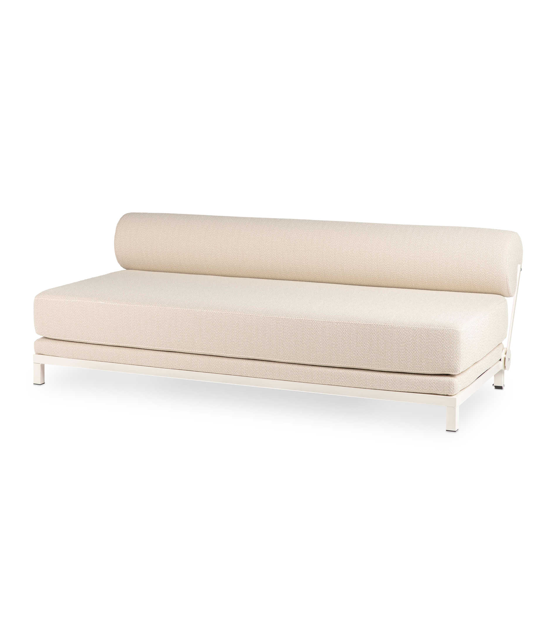 Sofá cama Sleep tapizado mocha o ecru - Pilma - Muebles de diseño y decoración de interiores