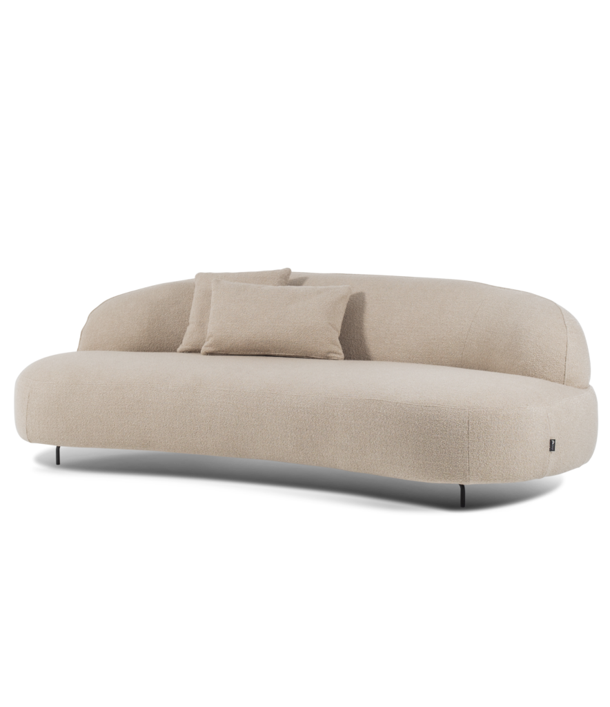 Aria cushion 38x58x12 cm in gianni sand fabric - Pilma - Interior ...