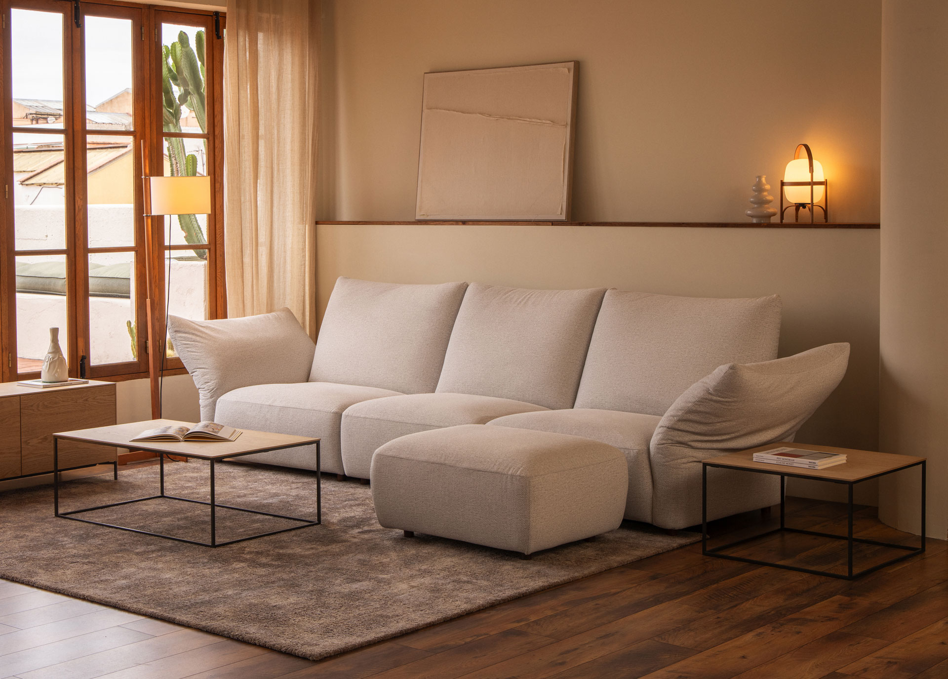 On habita la calma: un sofà modular que convida al descans profund - Pilma - Mobles de disseny i ...